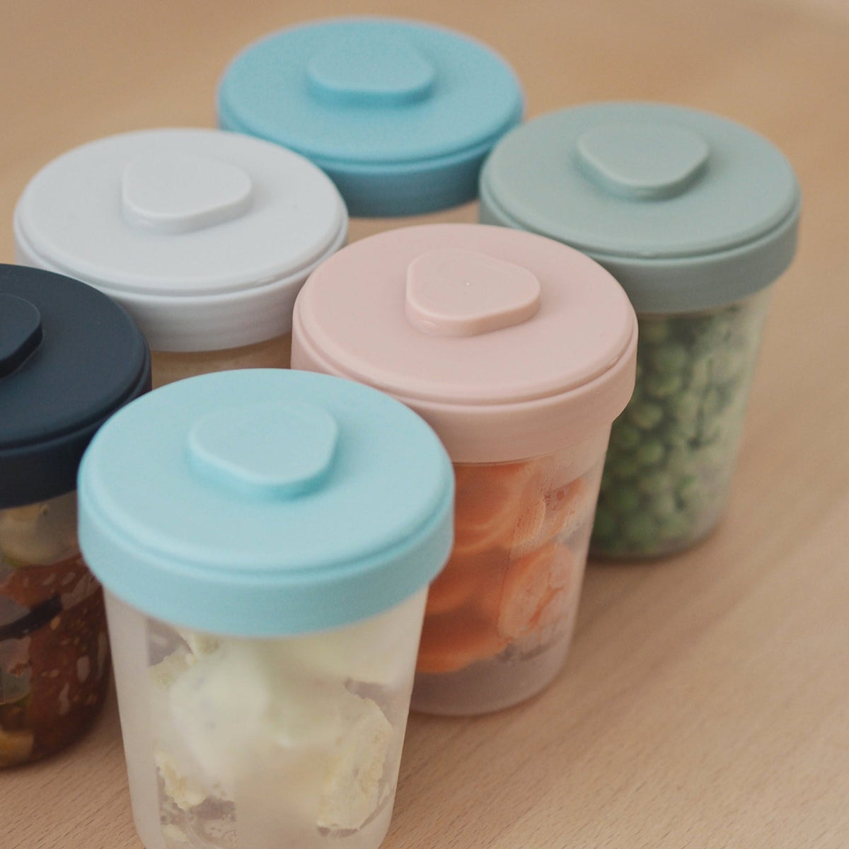 Toddler Food Storage Set - 6's – Beaba Philippines